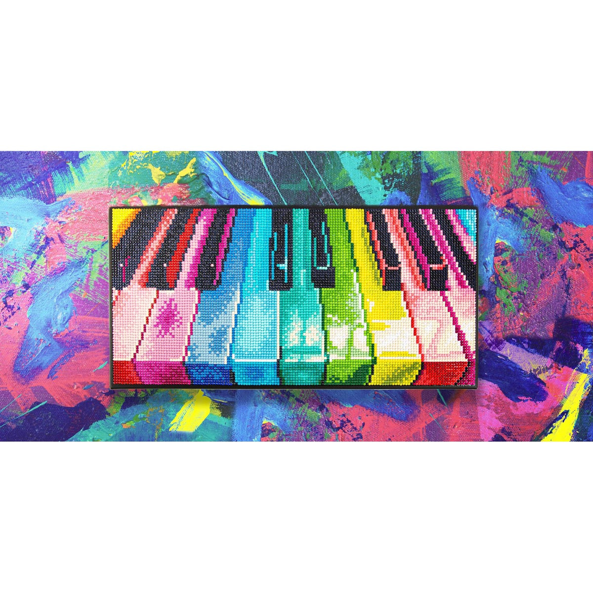Rainbow Keyboard – Sweet Creations by Jess